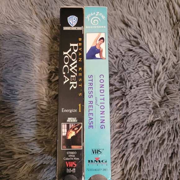 Unknown | Media | 2 Exercise Yoga Vhs Tapes | Poshmark
